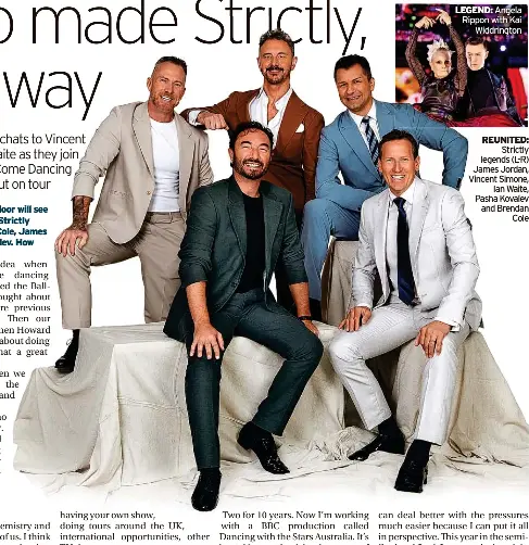 We are the people who made Strictly, in a way - PressReader