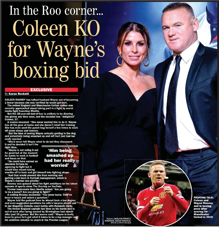 Coleen KO for Wayne’s boxing bid - PressReader