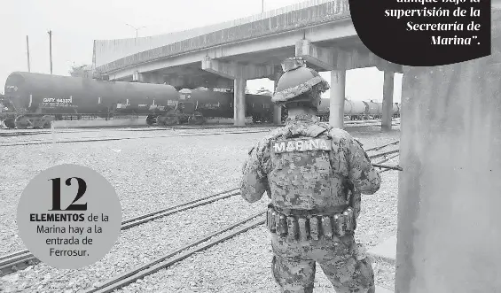 Toma la Marina el control de Ferrosur - PressReader