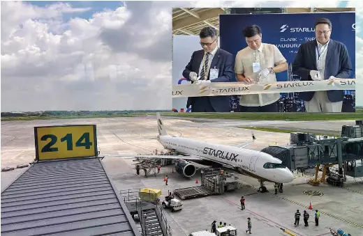 STARLUX Airlines starts Taipei-Clark flights - PressReader