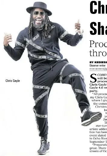 Chris Gayle hosts 40 Shades of Gayle 4.0 - PressReader