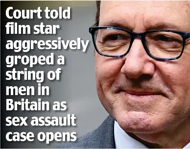 ‘Sexual bully Spacey delighted in making victims feel powerless’ - PressReader