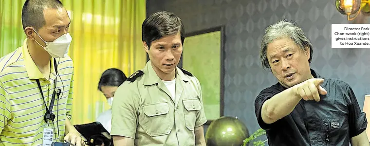 On the set of ‘The Sympathize­r’ with Park Chan-wook - PressReader