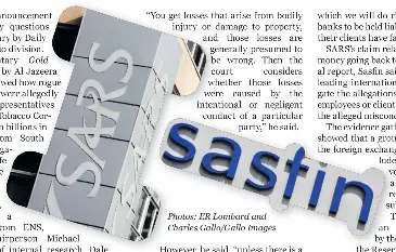Sasfin: SARS claim has ‘no merit’ - PressReader