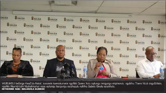 ISalga ijabule 'ngokwenza kangcono' komasipala baKwaZulu-Natal ...