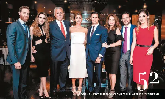 LA FAMILIA CALIFA CELEBRÓ EL ENLACE CIVIL DE SU HIJO EMILIO Y ROBY ...