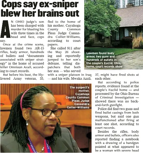 JUDGE’S SON NAILED IN WIFE-SLAY HORROR - PressReader