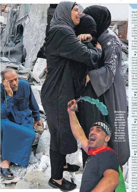 Seals off Gaza - PressReader