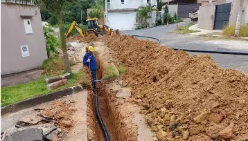 Linha de Recalque é executada em elevatória - PressReader