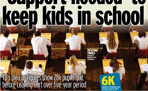 ‘Support needed’ to keep kids in school - PressReader