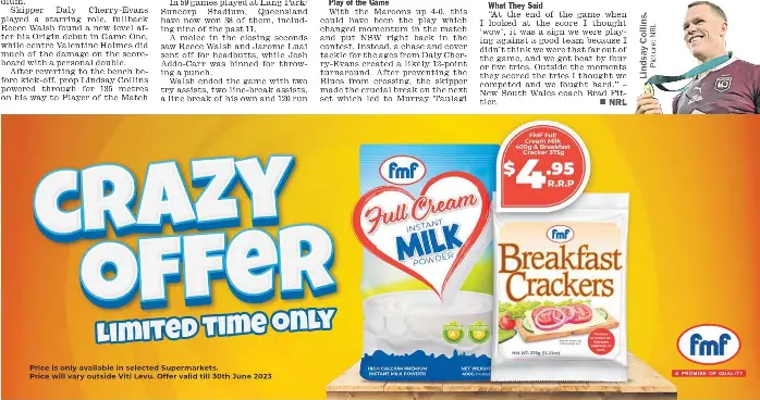 Queensland crushes Blues - PressReader