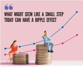 WHAT MIGHT SEEM LIKE A SMALL STEP TODAY CAN HAVE A RIPPLE EFFECT - PressReader