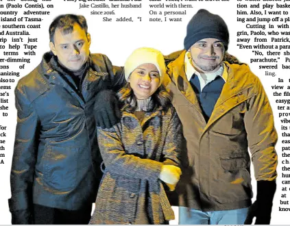 Items to tick off Paolo, Patrick and Kaye’s bucket lists - PressReader