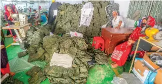 KNF uniforms seized from Ctg garment factory, 3 arrested - PressReader