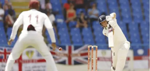 ENGLAND Erase deficit for Loss of ONE wicket in second innings against wi - PressReader