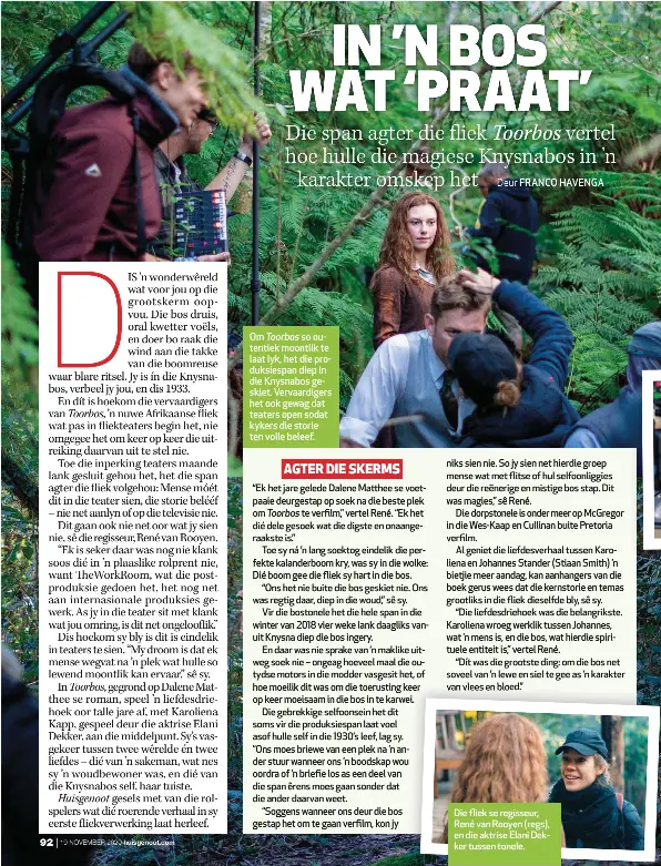 IN ’N BOS WAT ‘PRAAT’ - PressReader