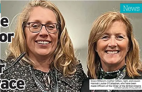 ‘Incredible honour’ for relatives of murder victim Grace - PressReader