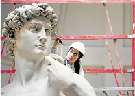 MICHELANGE­LO’S DAVID GETS SPA TREATMENT IN FLORENCE - PressReader