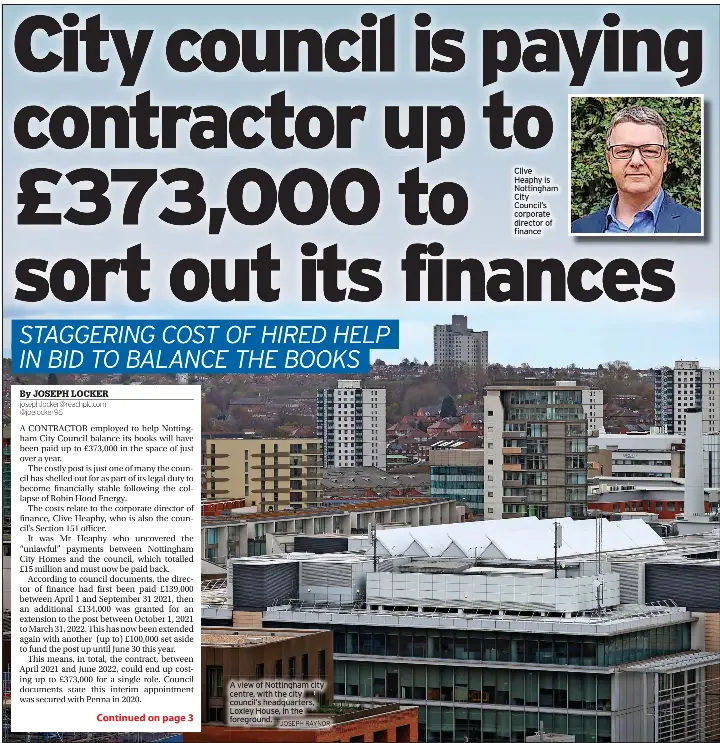 City council is paying contractor up to £373,000 to sort out its ...