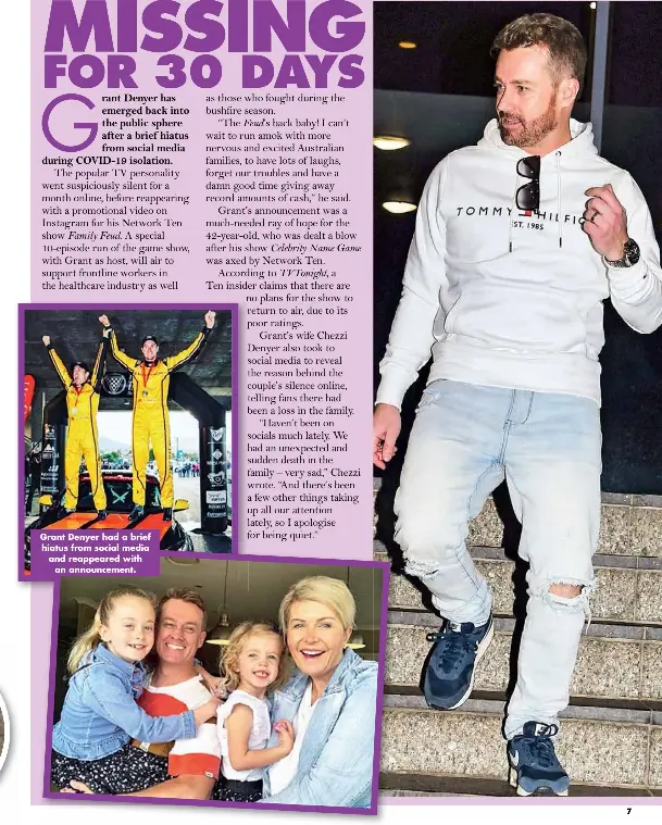 GRANT DENYER FOUND! MISSING FOR 30 DAYS - PressReader