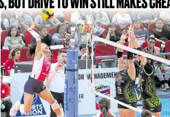 UNDERMANNE­D, YES, BUT DRIVE TO WIN STILL MAKES CREAMLINE DANGEROUS - PressReader