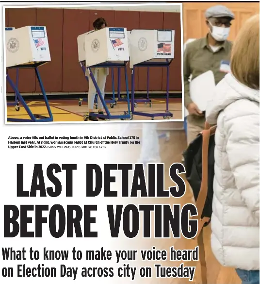 LAST DETAILS BEFORE VOTING - PressReader