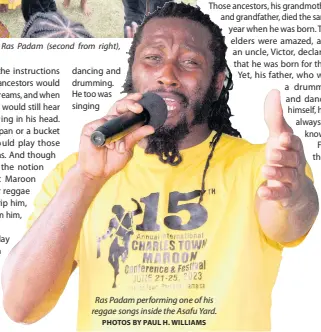 Ras Padam evolving but keeping close to his roots - PressReader