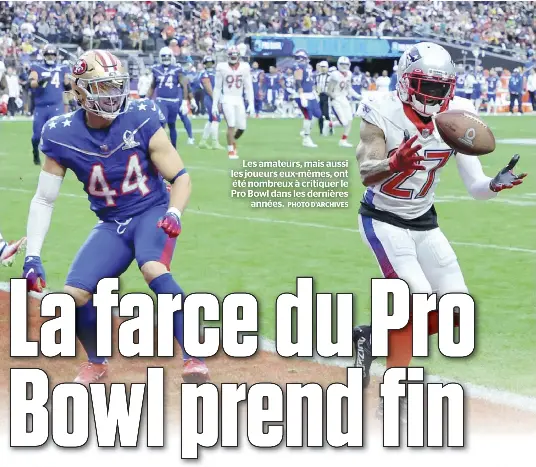 La farce du Pro Bowl prend fin - PressReader
