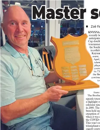 Master squash players - PressReader