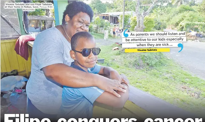 Filipe conquers cancer - PressReader