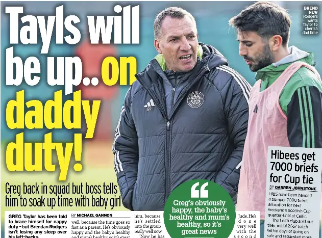 Tayls will be up.. on daddy duty! - PressReader