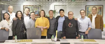 MVP, other TV executives meet Coco Martin and FPJ’s Batang Quiapo cast ...