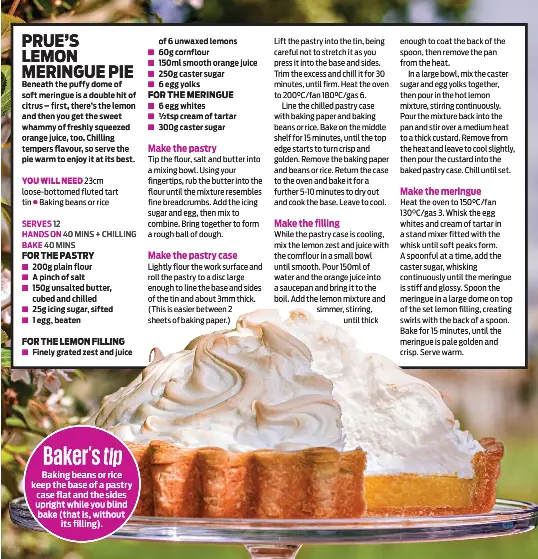 PRUE’S LEMON MERINGUE PIE - PressReader