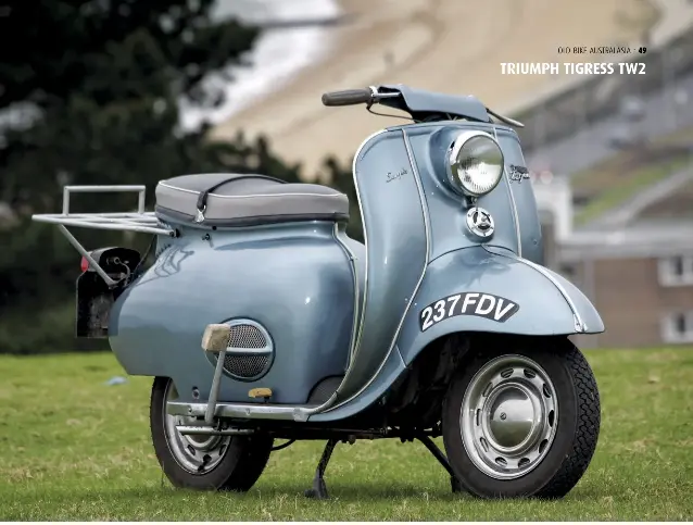 Triumph Tigress Short lived scooter - PressReader