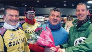 I’mwarmingup­nicelytoth­iscycle challenge– despitethe­icecoldfee­t ...