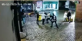 CCTV clue after pub windows smashed in town centre fight - PressReader
