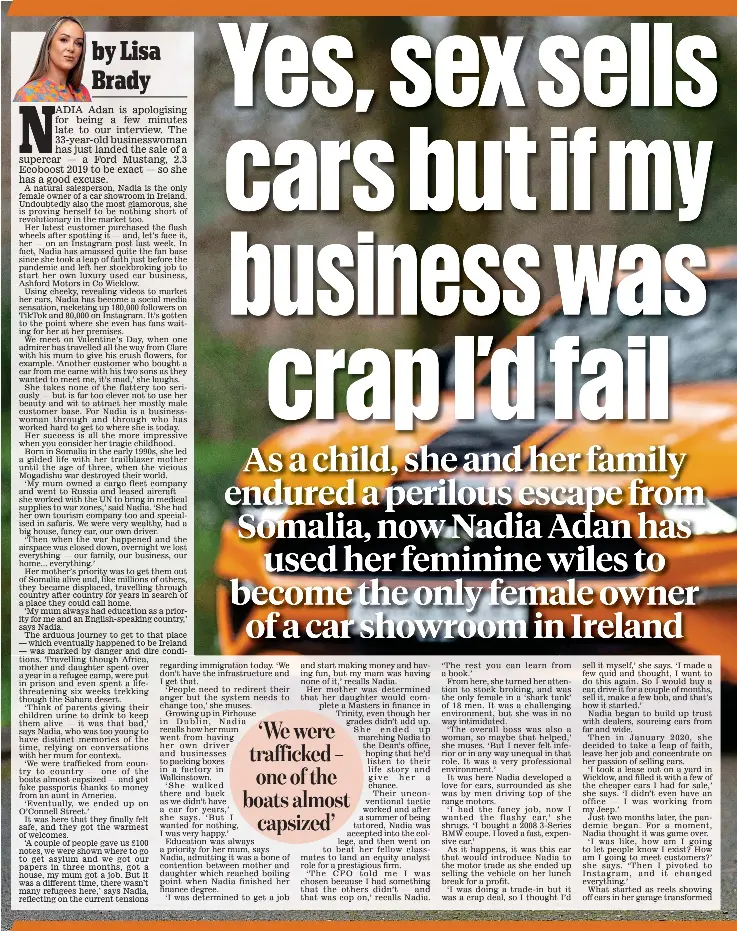 Yes, sex sells cars but if my business was crap I’d fail - PressReader