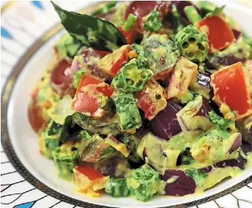 Versatile okra in raita - PressReader