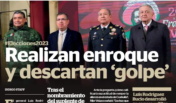Realizan enroque y descartan ‘golpe’ - PressReader