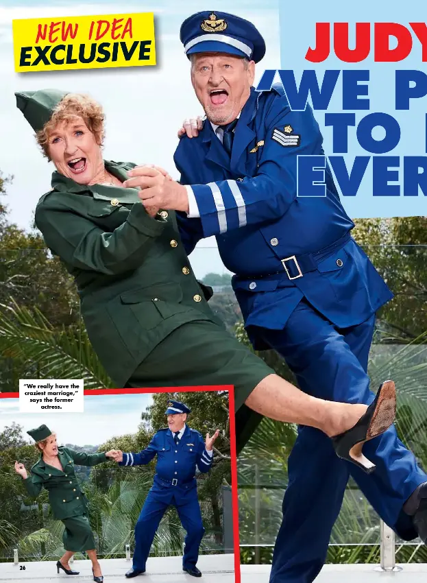 Love & laughs: Judy Nunn and hubby Bruce Venables. - PressReader