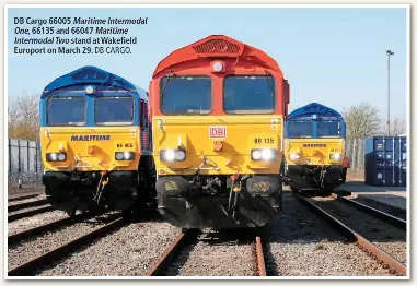 DB marks Maritime deal with naming of Class 66s - PressReader