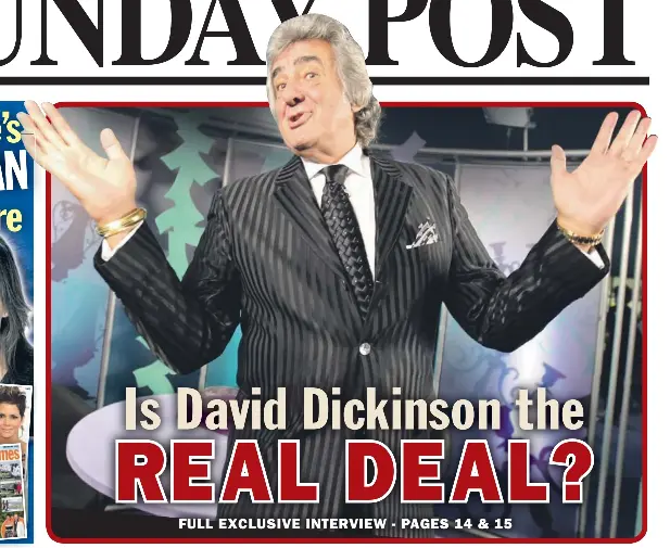 Is David Dickinson the REAL DEAL? - PressReader