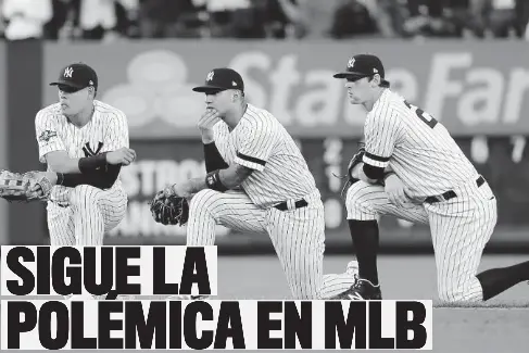 SIGUE LA POLÉMICA EN MLB - PressReader