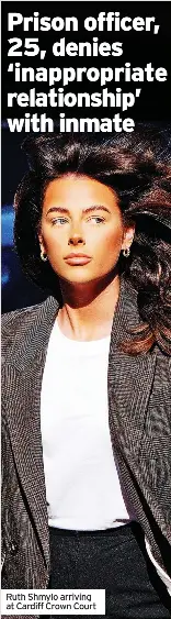 Prison officer, 25, denies ‘inappropri­ate relationsh­ip’ with inmate - PressReader