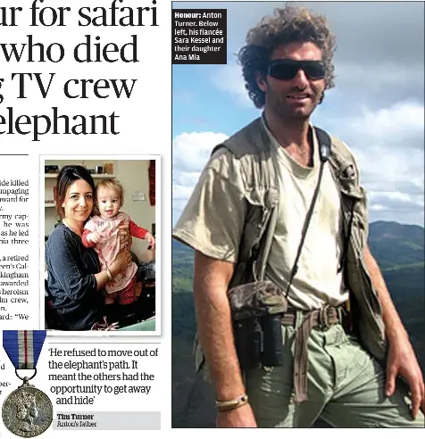 Honour for safari guide who died saving TV crew from elephant - PressReader
