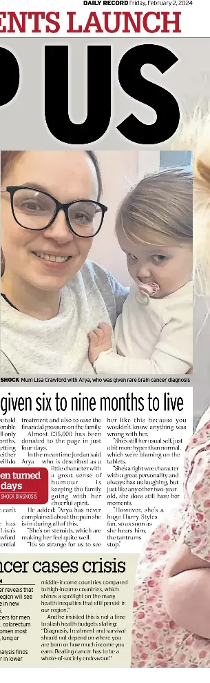 HELP US SAVE ARYA - PressReader