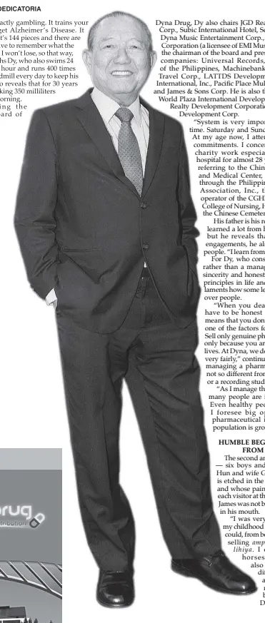 Dr. James Dy: The musical chair - PressReader