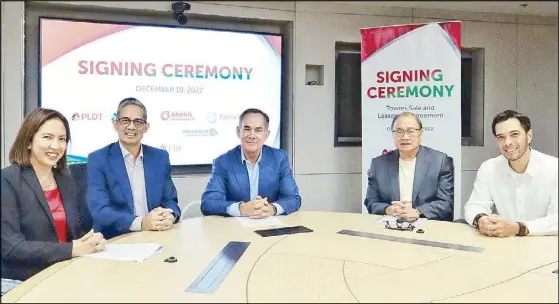 PLDT SELLS TOWER ASSETS: - PressReader