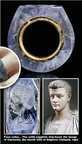 Yours for £500k... the sapphire ring of crazed Caligula - PressReader
