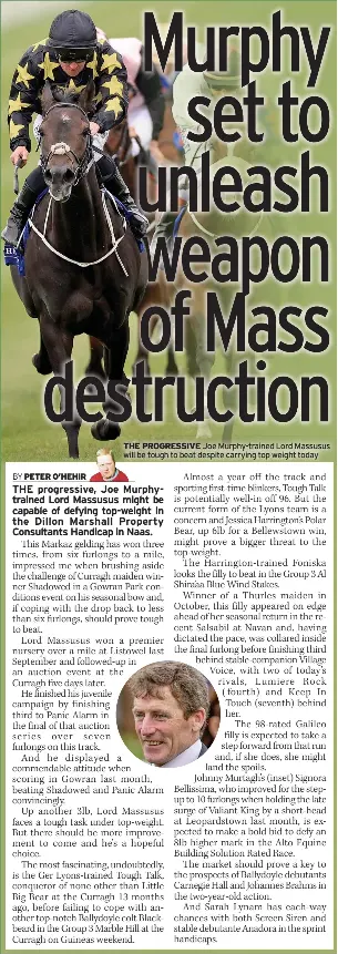 Murphy set to unleash weapon of Mass destructio­n - PressReader